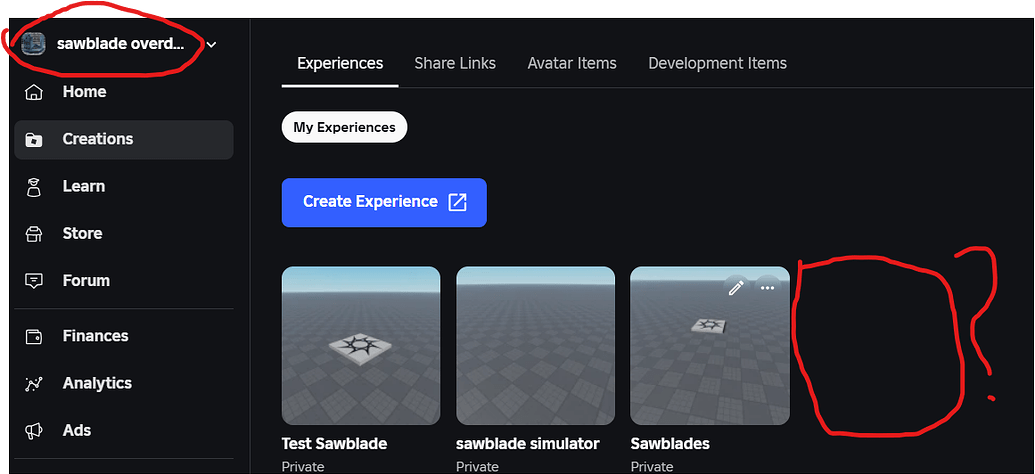 Experience Ownership Transfer Issue - Roblox Application and Website ...