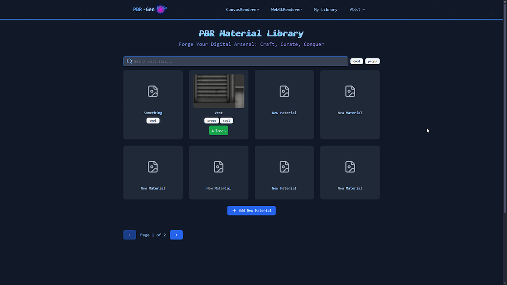 PBR-Gen; A Free Browser/Client-Based PBR Texture Generator & PBR Tool Suite - Community ...