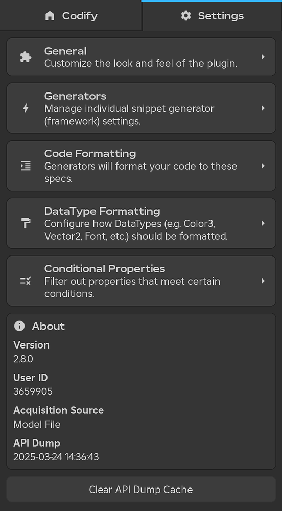 Codify - Convert anything to Luau, TypeScript, Vide, Fusion, React, Rojo and more! - Community ...