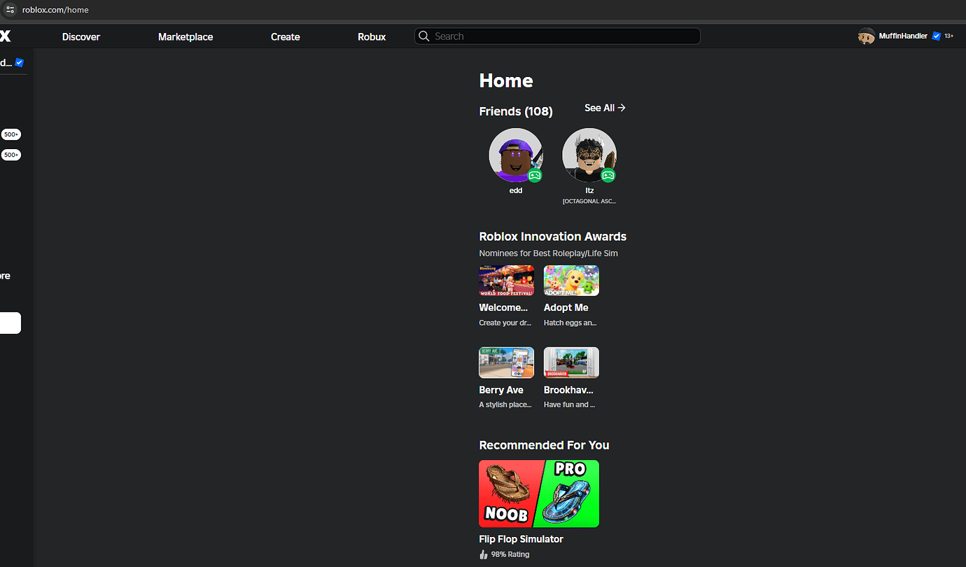 Homepage Scaling Issue - Roblox Application and Website Bugs ...
