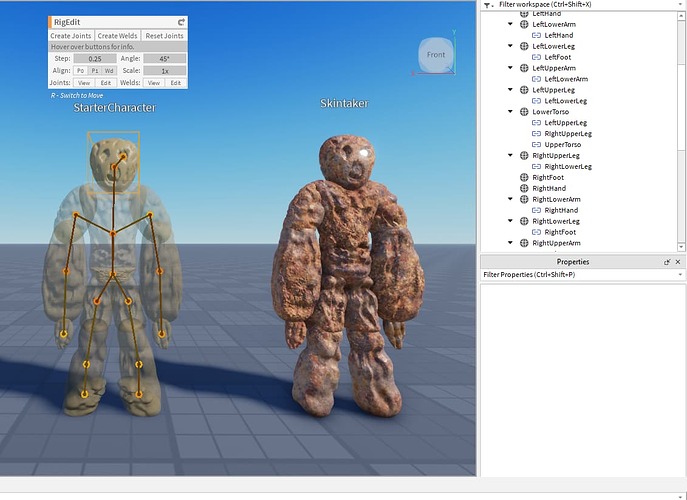 Help with rigging a R15 Custom StarterCharacter - Creations Feedback ...