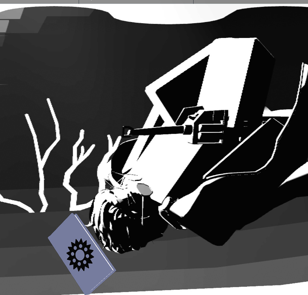 How do you replictae this type of high contrast black and white in a ...