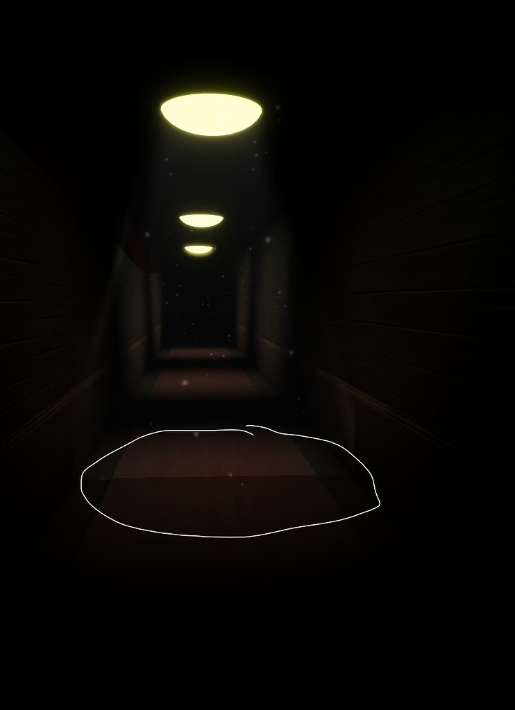How to make a light beam blend in the ground - Art Design Support ...