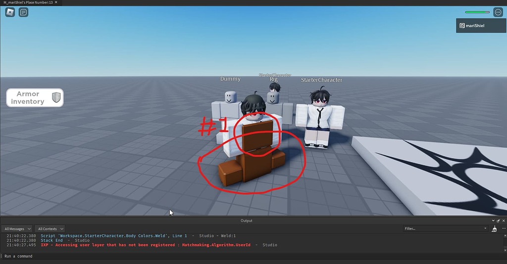 Need help with making HowToRoblox's R15 armor system compatible with R6 mechanism - Scripting ...
