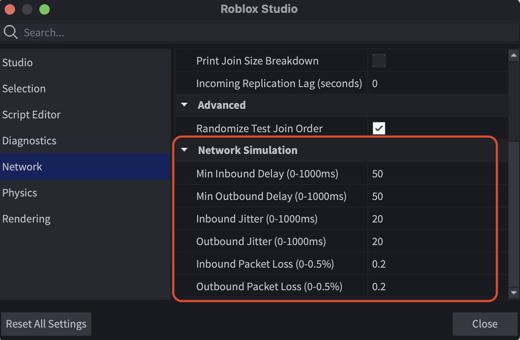 Expanding Network Simulation in Studio - Announcements - Developer ...