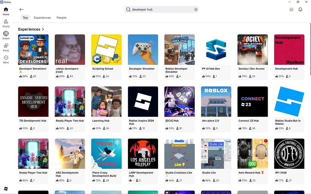 Am i dumb or is the roblox Developer hub gone (The game not the ...
