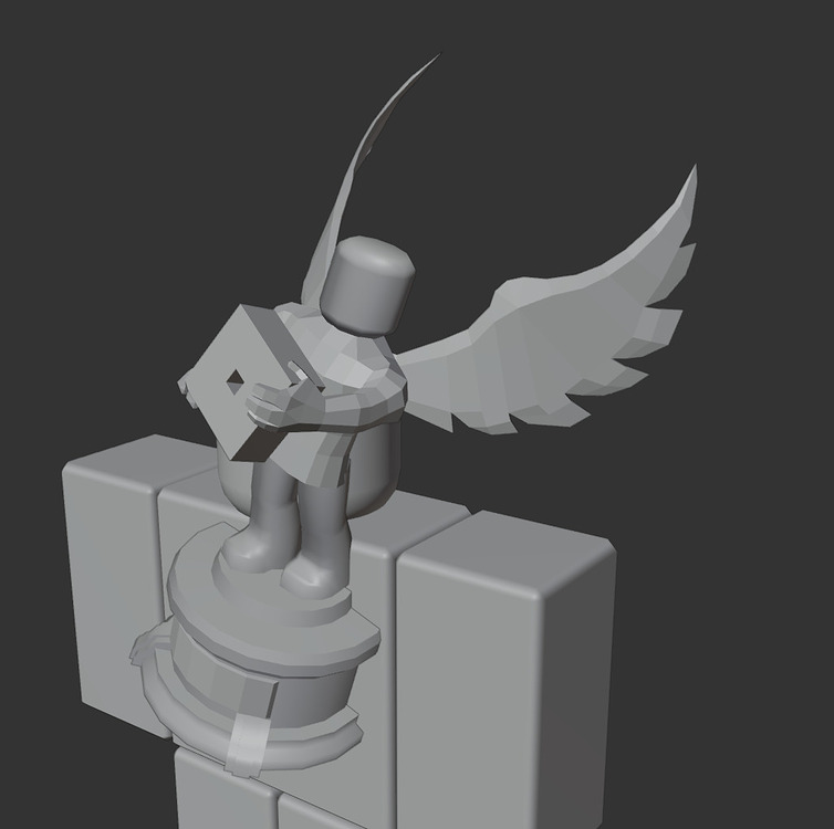 8th Bloxy Award statue uses flat shading throughout - Catalog Asset ...