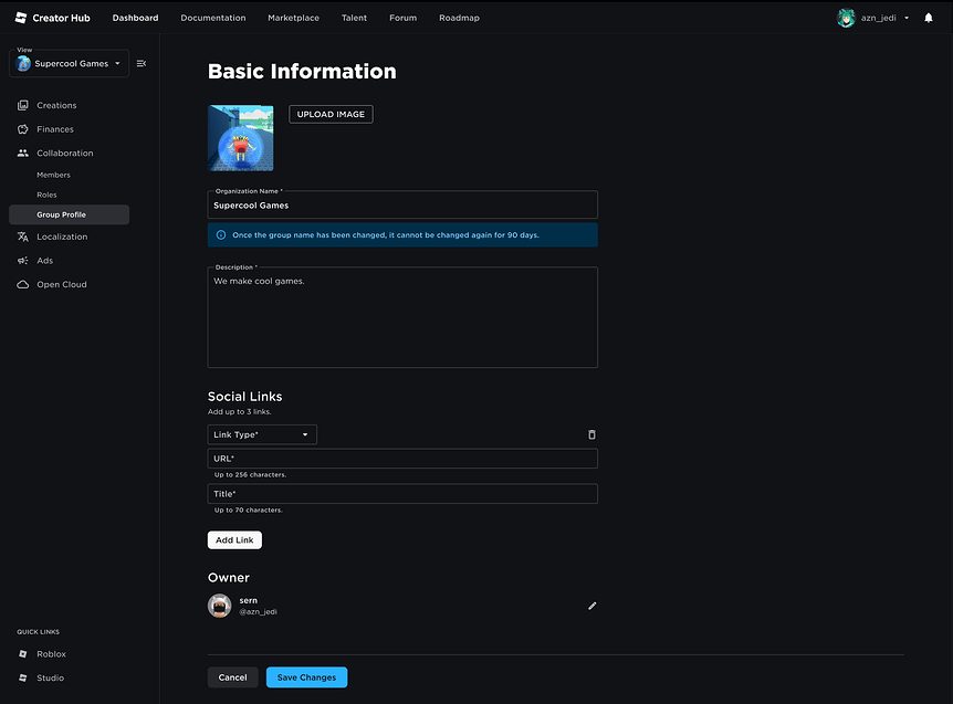 Groups Now in Creator Hub, With New Roles and More! [Beta ...