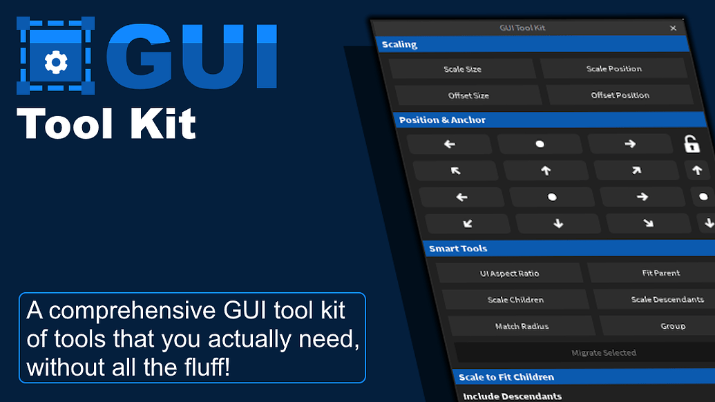 GUI Tool Kit | Clean, compact, plus a couple of unique tools ...