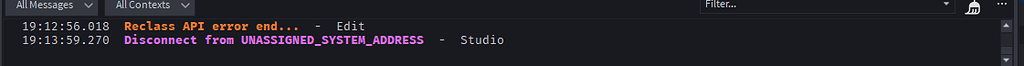 Studio disconnecting after 5 minutes with "Disconnect from UNASSIGNED ...