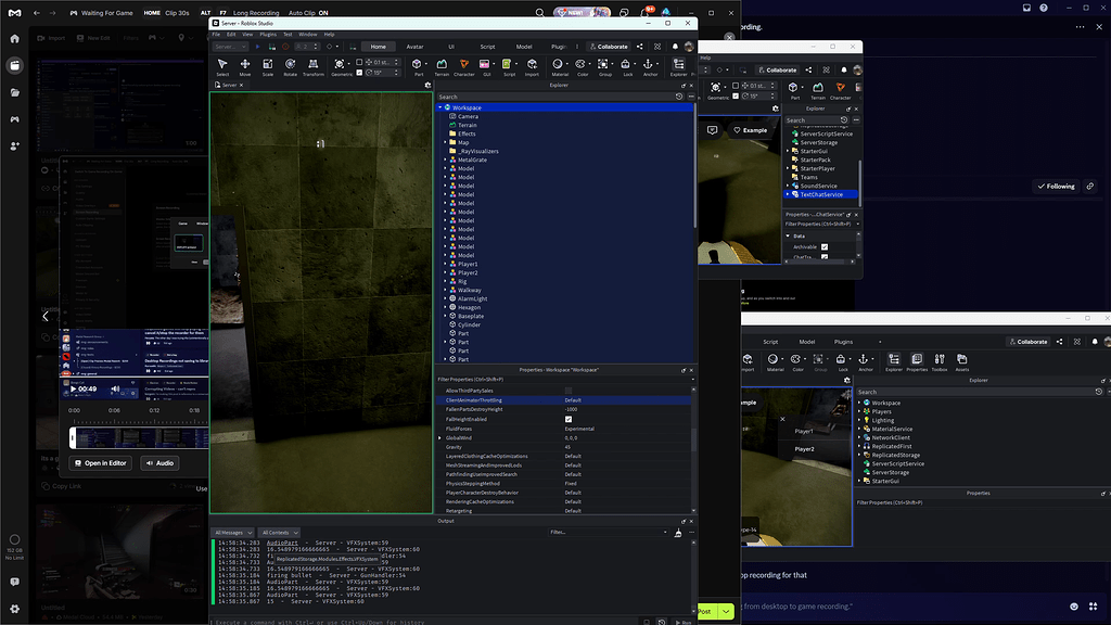 Local Server Test not replicating player movement to server - Studio ...
