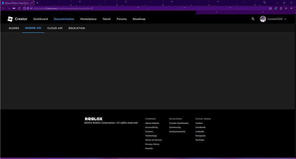 Documentation Fails to Load Properly on Mozilla Firefox - Documentation Issues - Developer Forum ...
