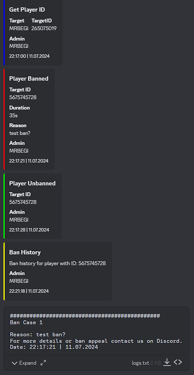 [GUI ADDED] AdminModule | Admin system based on new BanAPI. With ...