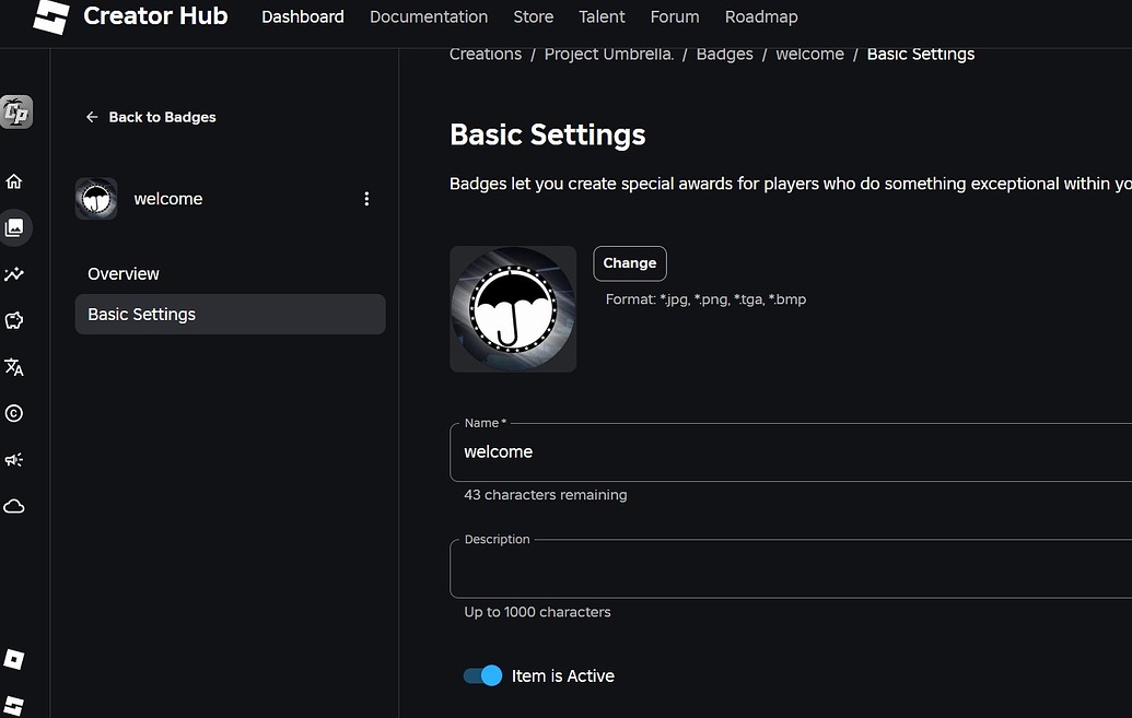 Error granting badges to the player in a game made by my party - Scripting Support - Developer ...