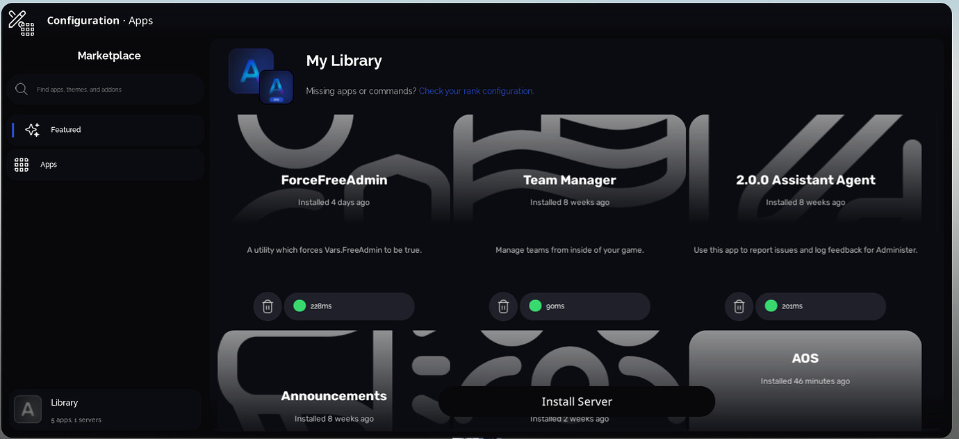Administer | Simple & open administration - Community Resources ...