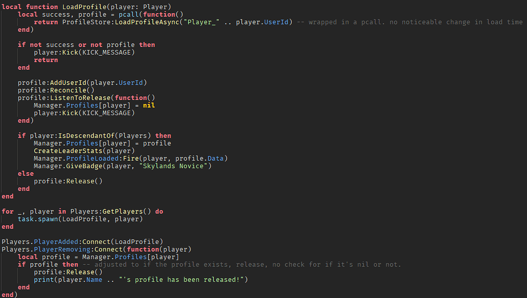 ProfileService Load Times Randomly Spiked - Platform Usage Support - Developer Forum | Roblox