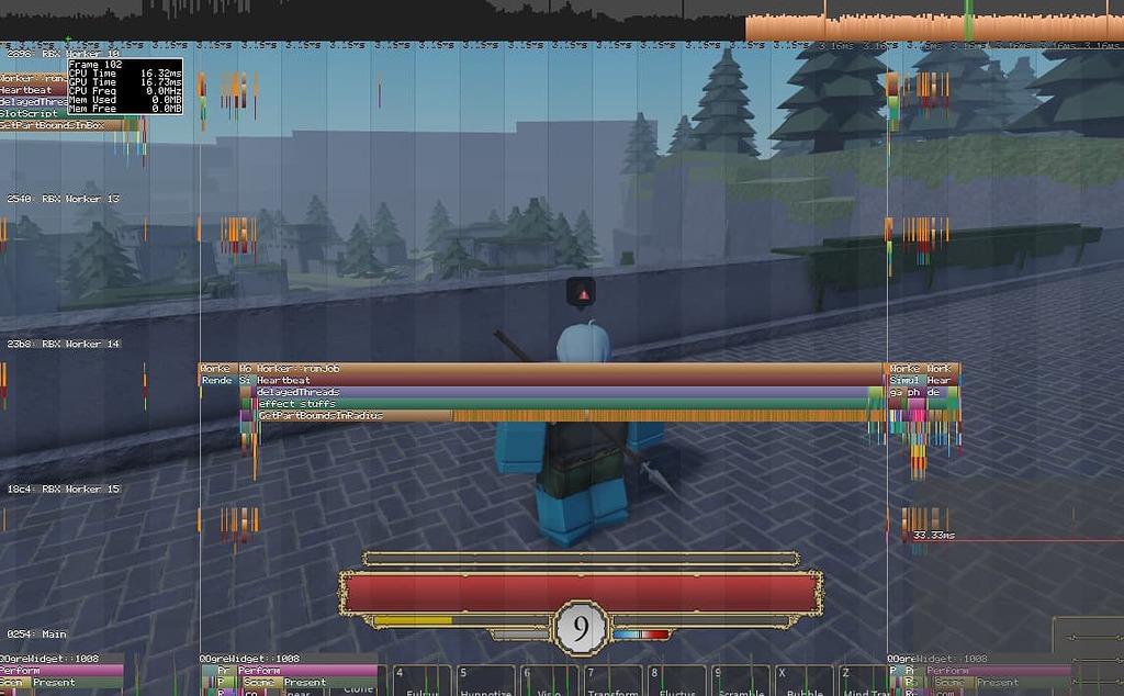 What does this mean in micro profiler? - Platform Usage Support - Developer Forum | Roblox