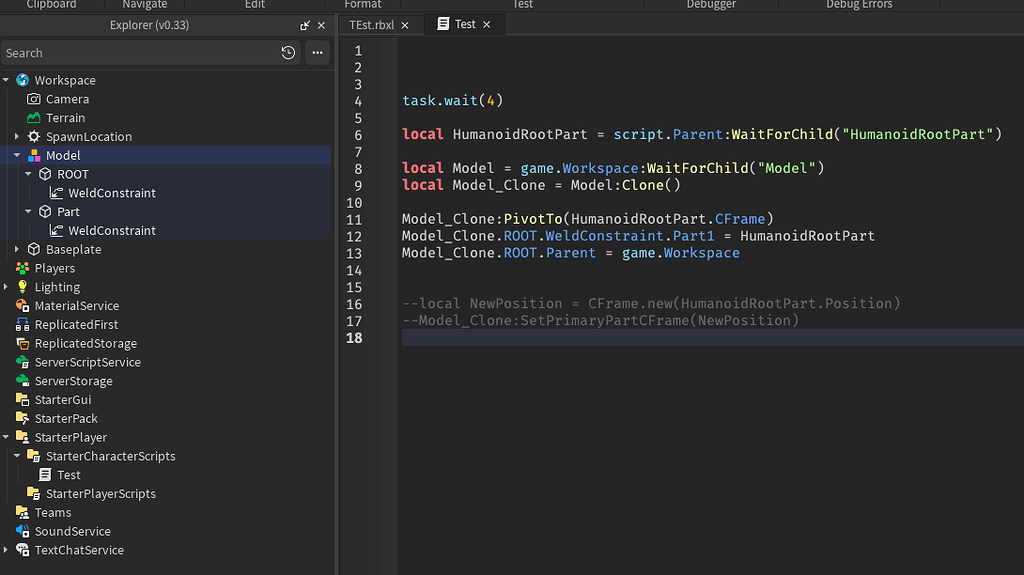 Only the model PrimaryPart is cloning - Scripting Support - Developer Forum | Roblox