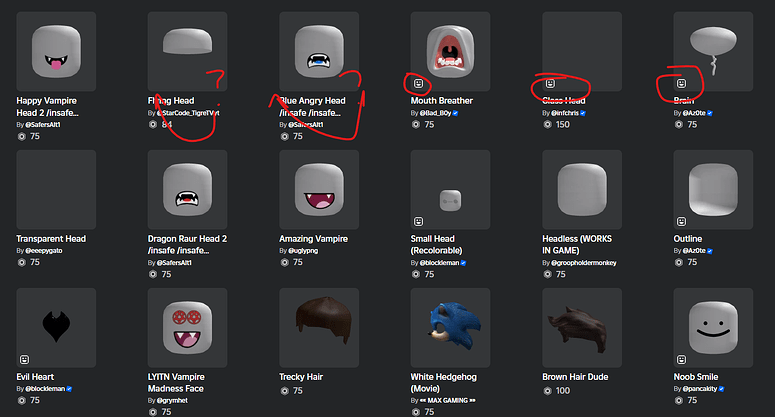 How does one make a STATIC Dynamic Head with no visible parts inside w ...