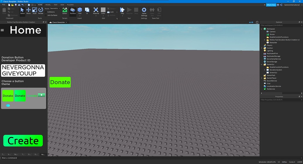 (v2.0.3 // Bliss update) Roblox Fast Donation Button Creation Plugin - Community Resources ...