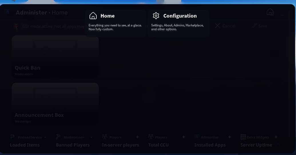 Feedback on admin panel design - Creations Feedback - Developer Forum ...