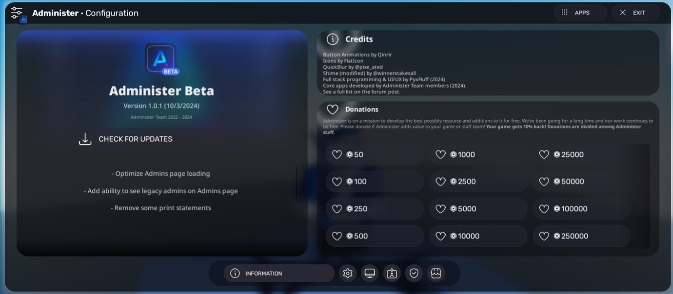 Administer // Modern & Modular free admin system [1.2] - Community ...