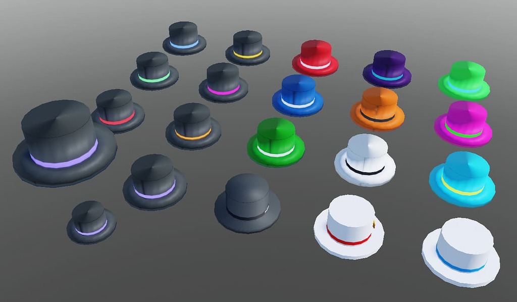 Banded Top Hat series has broken shading - Catalog Asset Bugs ...