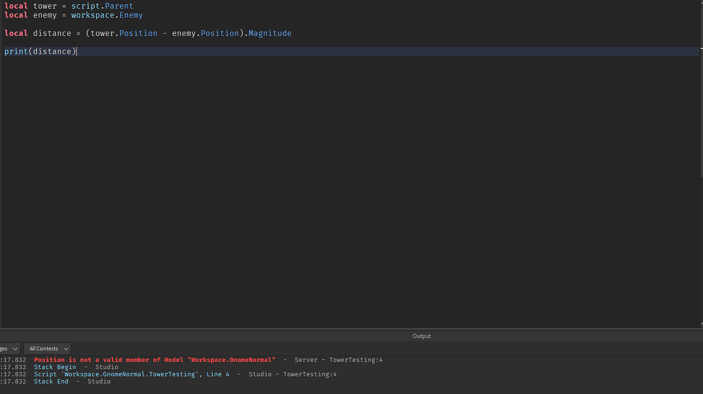 Script doesnt work - Scripting Support - Developer Forum | Roblox