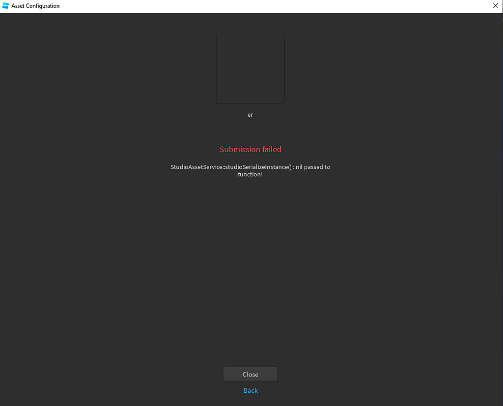 Cannot publish any assets, no videos on how to fix it - Platform Usage Support - Developer Forum ...