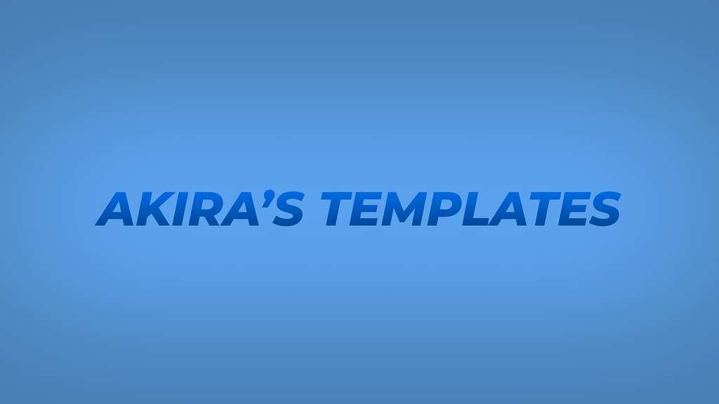[RELEASE] Akira’s Templates - All My UI, Systems & Templates in One ...