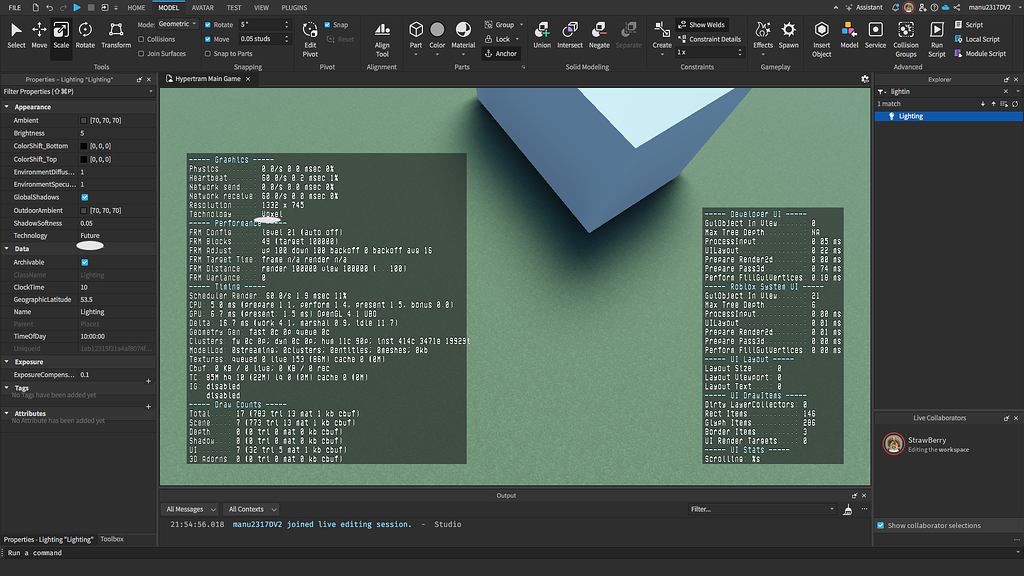 Roblox only Rendering Voxel Lighting - Platform Usage Support - Developer Forum | Roblox