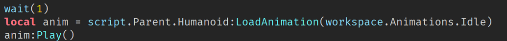 LoadAnimation not working - Scripting Support - Developer Forum | Roblox