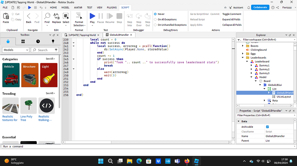 Problem With Leaderboard (decimal number problem) in roblox studio ...