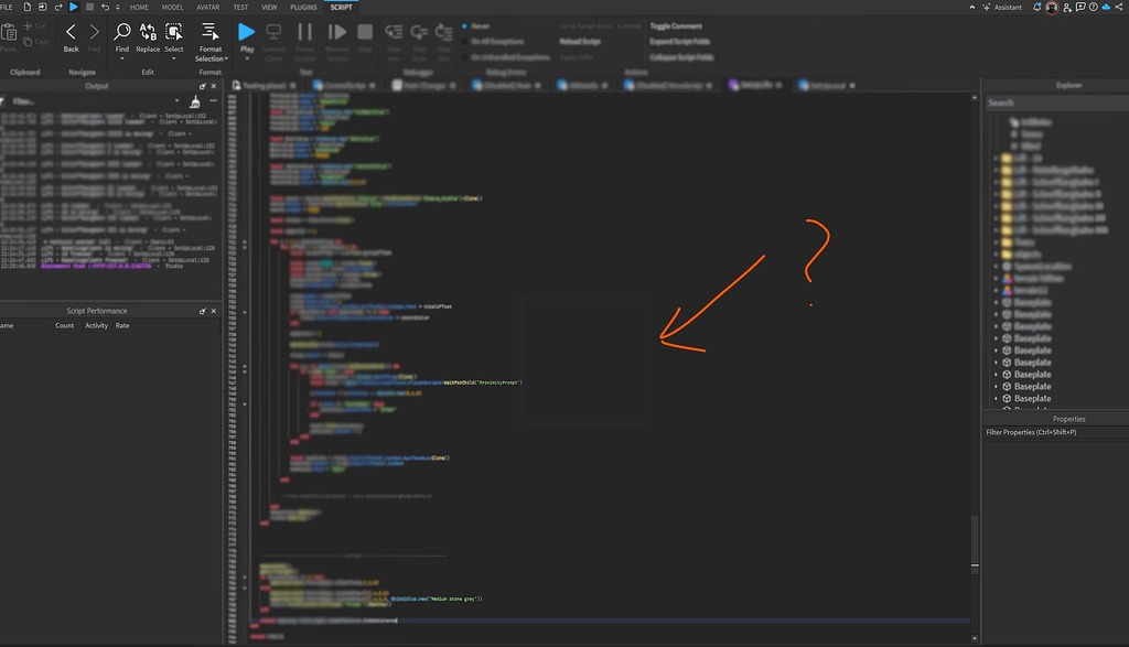 Strange trasparent square outline appearing at the center of the screen - Platform Usage Support ...
