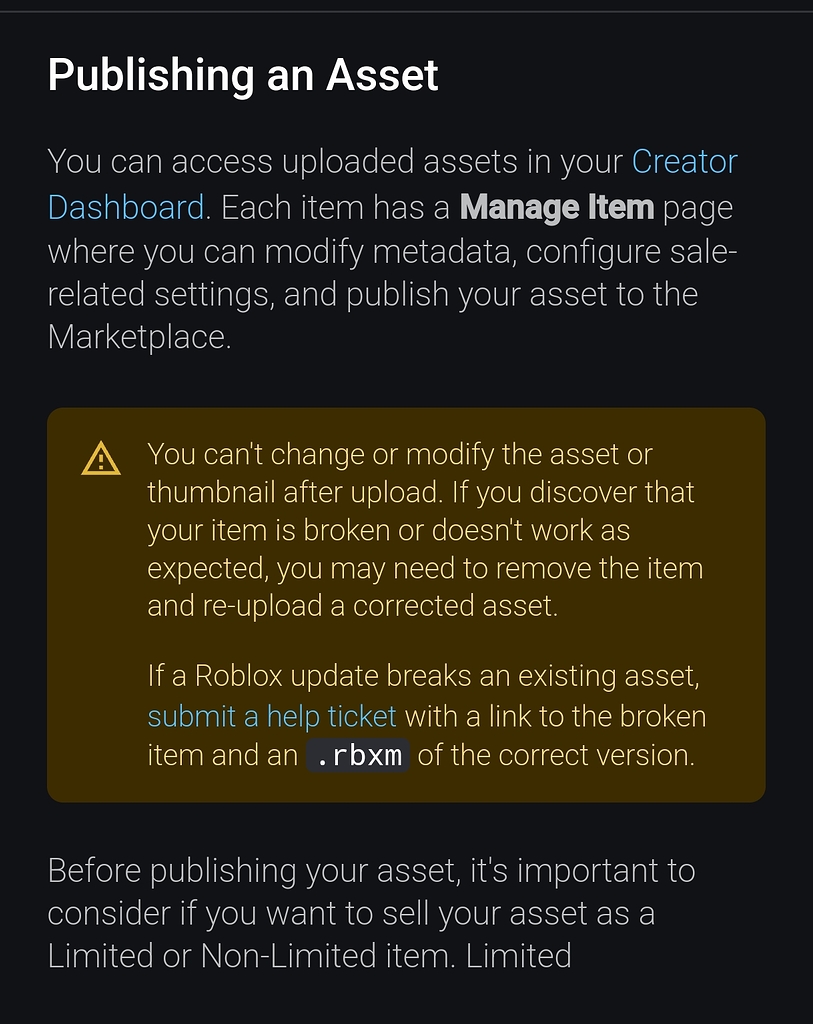 Sentence is not finished on Publishing to Marketplace page - Documentation Issues - Developer ...