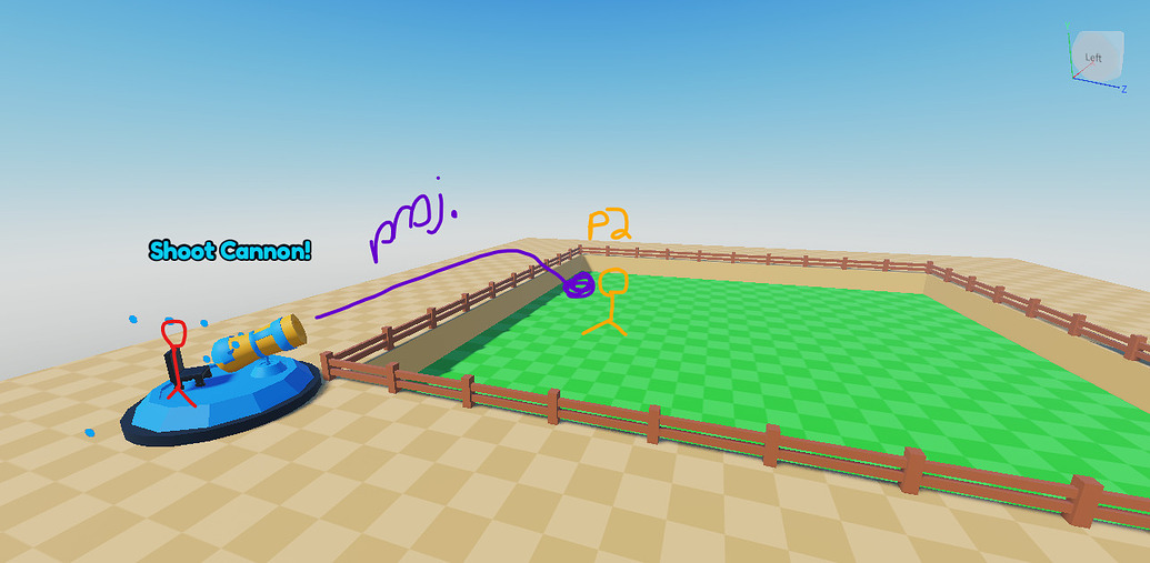 How to make a smooth, parabolic motion for this cannon I'm making? - Scripting Support ...