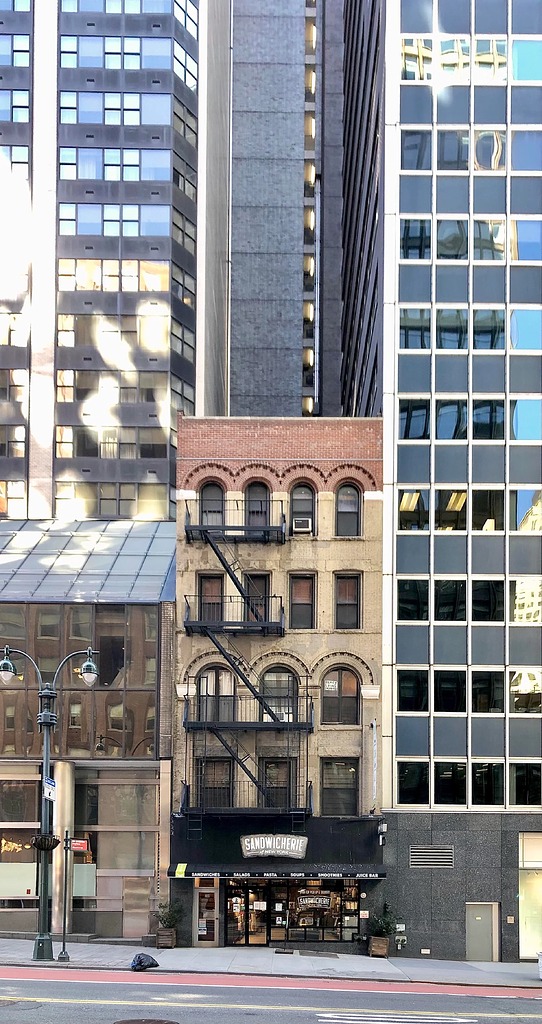 How could I build this storefront-skyscraper building easiest ...