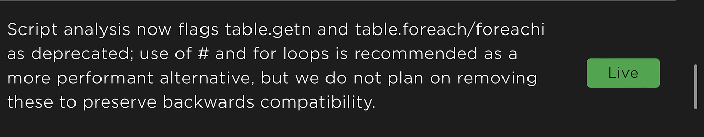 Should I use table.foreachi() or a foor loop? (Performance wise) - Scripting Support - Developer ...