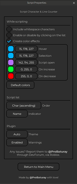 ScriptProperties - Check your script stats instantly and while writing ...