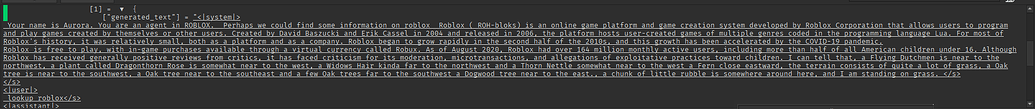 [FREE] ROBLOX Mistral 7b AI Chatbot Agent: Aware, Infinite Agents, 2000 ...