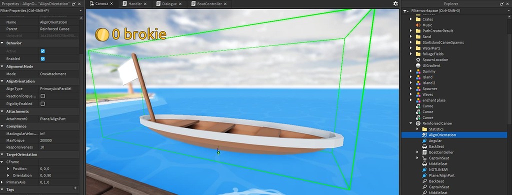 Weird drifting problem with boats - Scripting Support - Developer Forum | Roblox