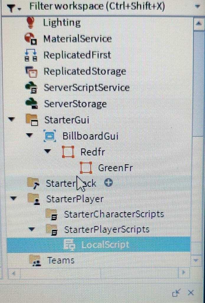 Healthbar billboardGUI - Scripting Support - Developer Forum | Roblox