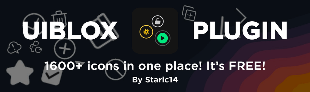 UIBlox Plugin: 1900+ Icons in one place [FREE!] - Community Resources ...