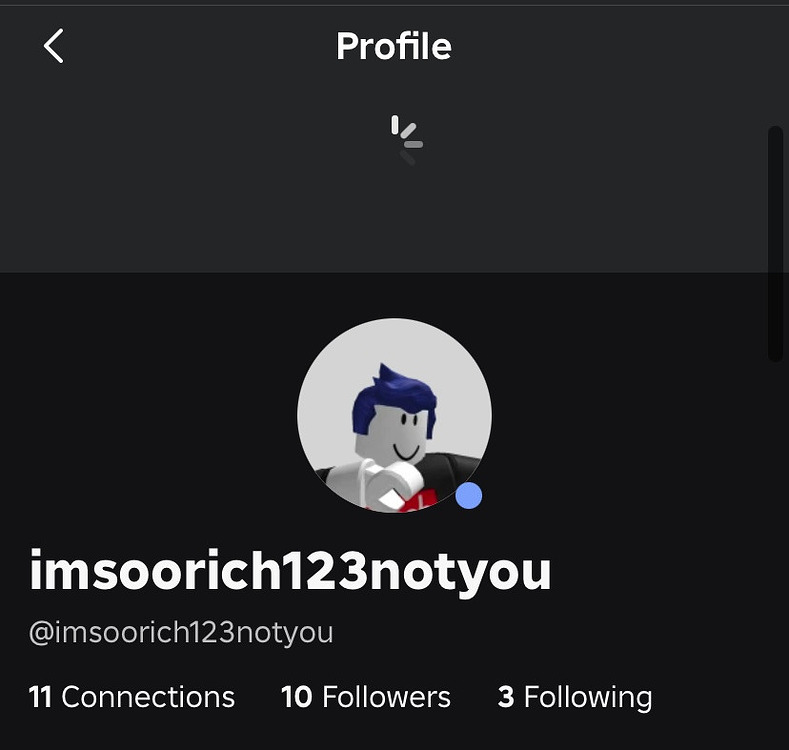 Wrong color scroll bar when dark mode on IOS - Roblox Application and ...