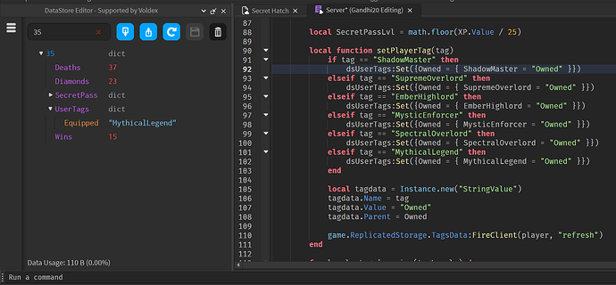 DataStore2: Tables not saving (no errors in console) - Scripting ...