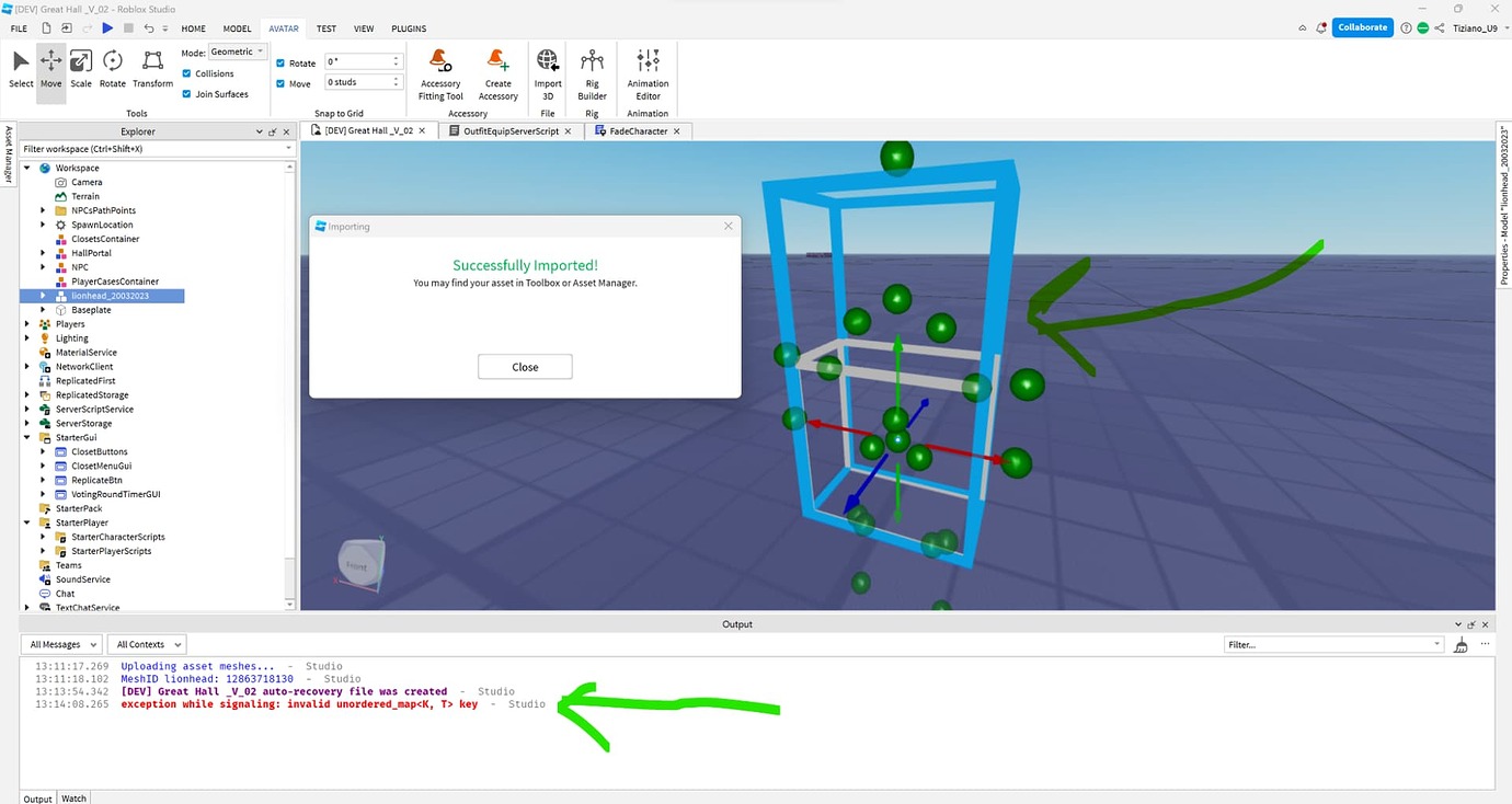 Problems to import FBX model - Studio Bugs - Developer Forum | Roblox