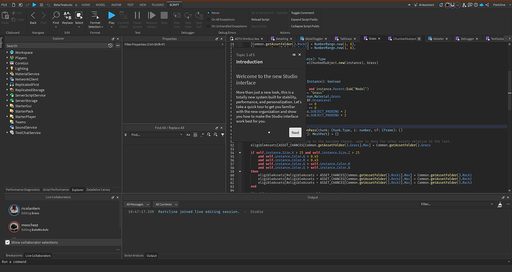 Next Gen UI: Beta toggle & Introduction issues - Studio Bugs - Developer Forum | Roblox