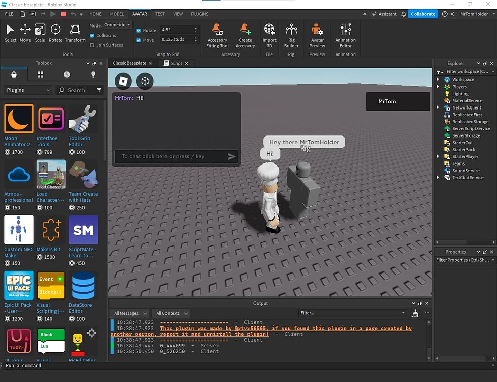 How To Make a Responding NPC - Community Tutorials - Developer Forum ...