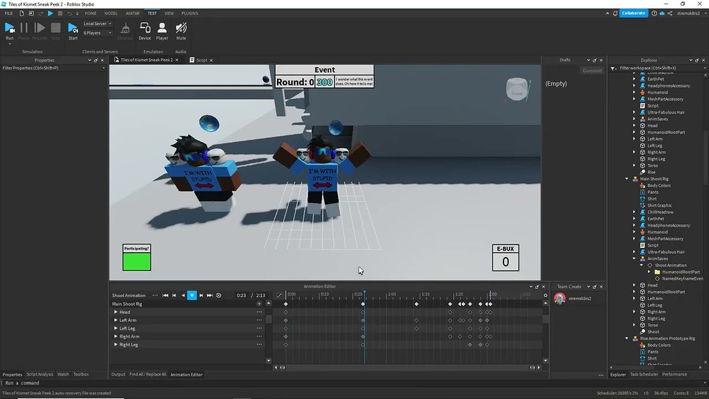 Animation KeyframeSequence does not match played animation - Art Design ...
