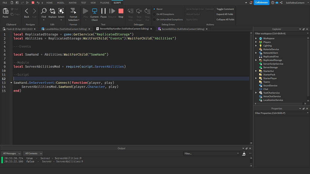 Module Script Not Stopping animation - Scripting Support - Developer ...